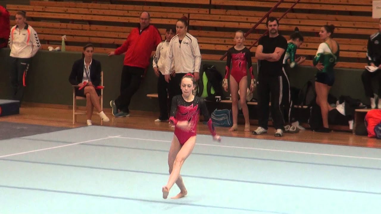 3. Bundesliga-Wettkampf 2015 - Berlin - Laura Krings Fx - YouTube