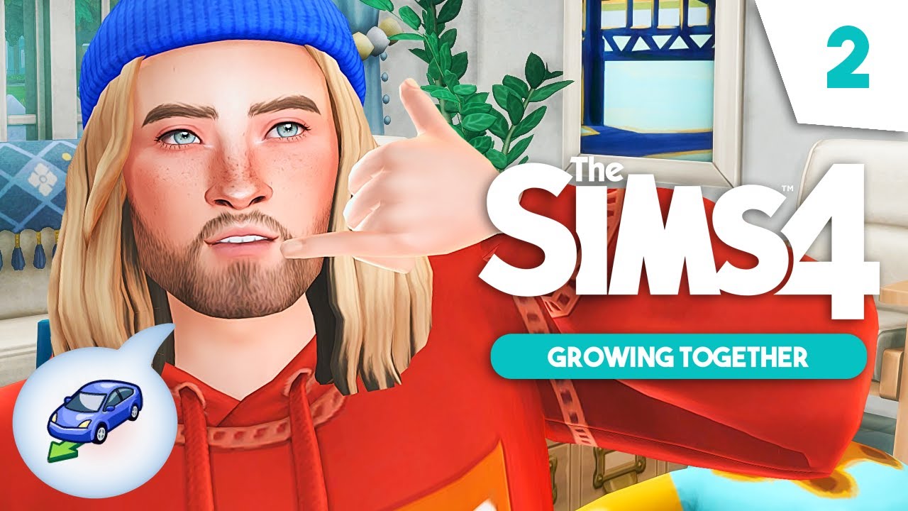 Kyle's Here! // Ep.2 | The Sims 4 Growing Together - YouTube
