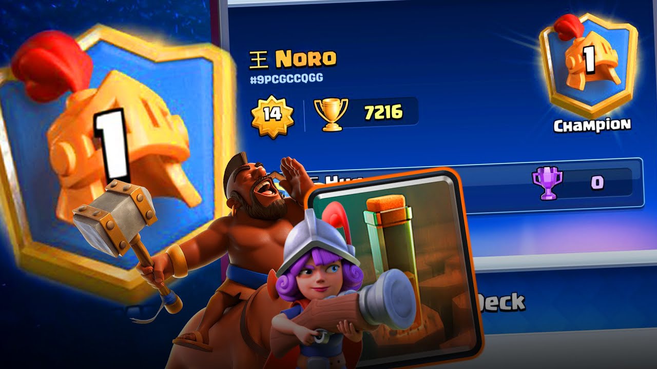Hog Earthquake cycle 2.5 Clash Royale Noro - YouTube