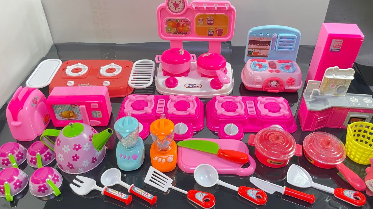 5 Minutes satisfying with unboxing hello kitty kitchen set #21 | Toy ...