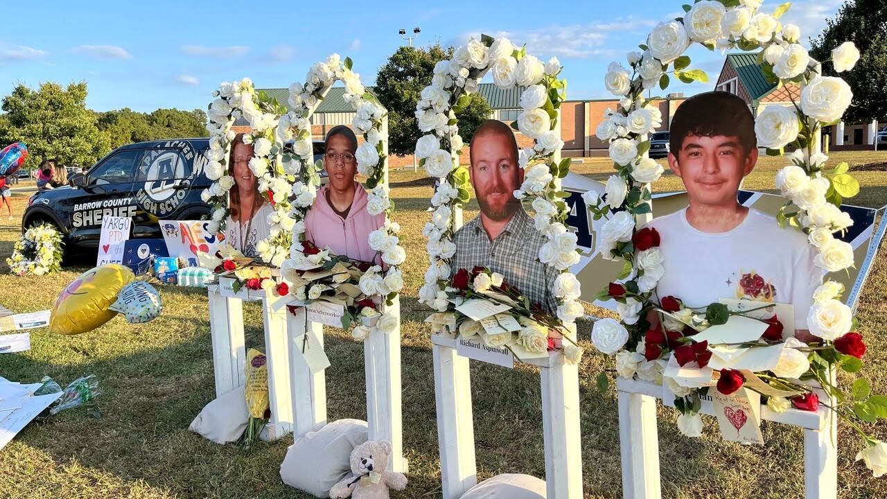 Families of Apalachee shooting victims plan to file lawsuit - YouTube