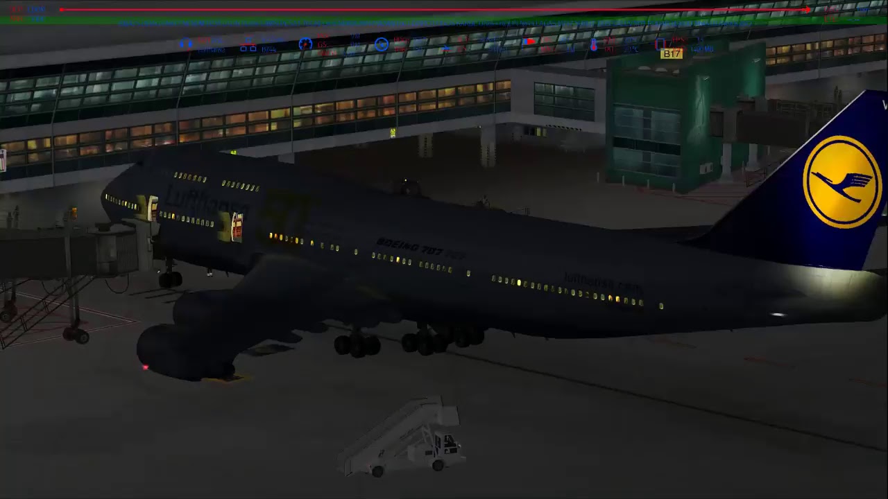 [FSX] DLH762 EDDM-VIDP Arrival - YouTube