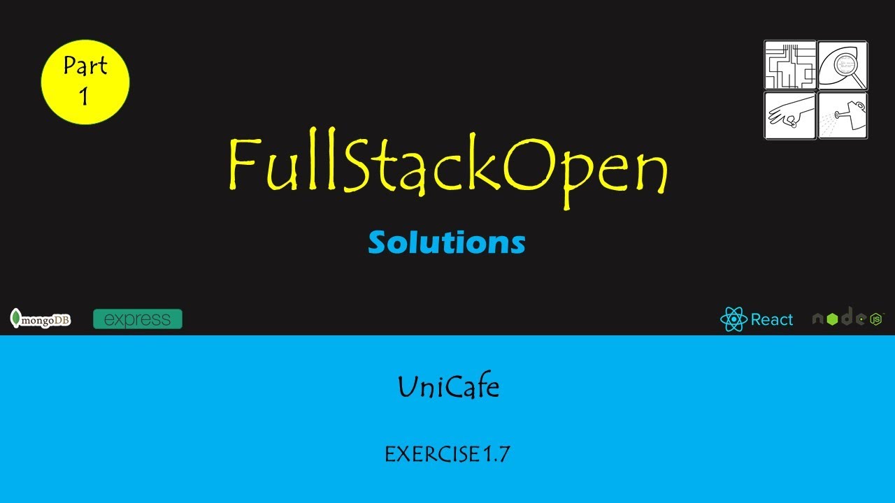 FullStackOpen | Part 1 | UniCafe | Exercise 1.7 - YouTube