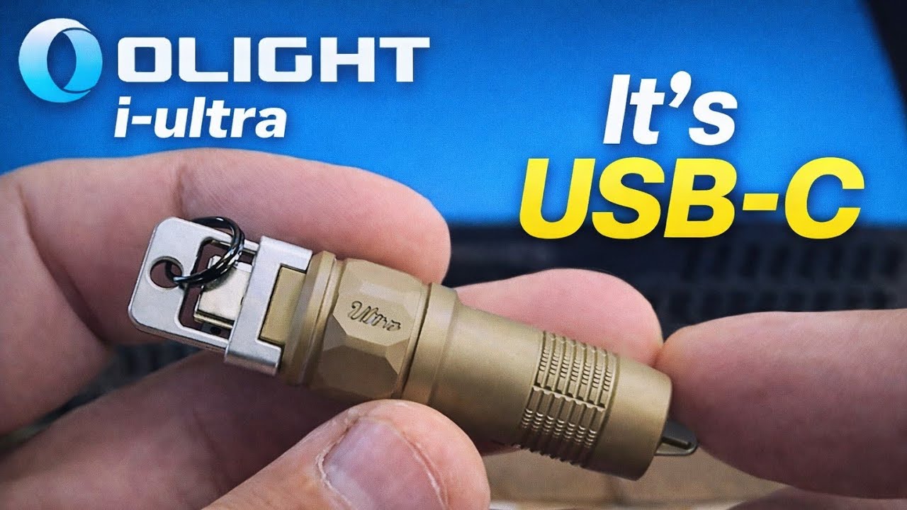 Olight i-ultra - Very Nice! - YouTube