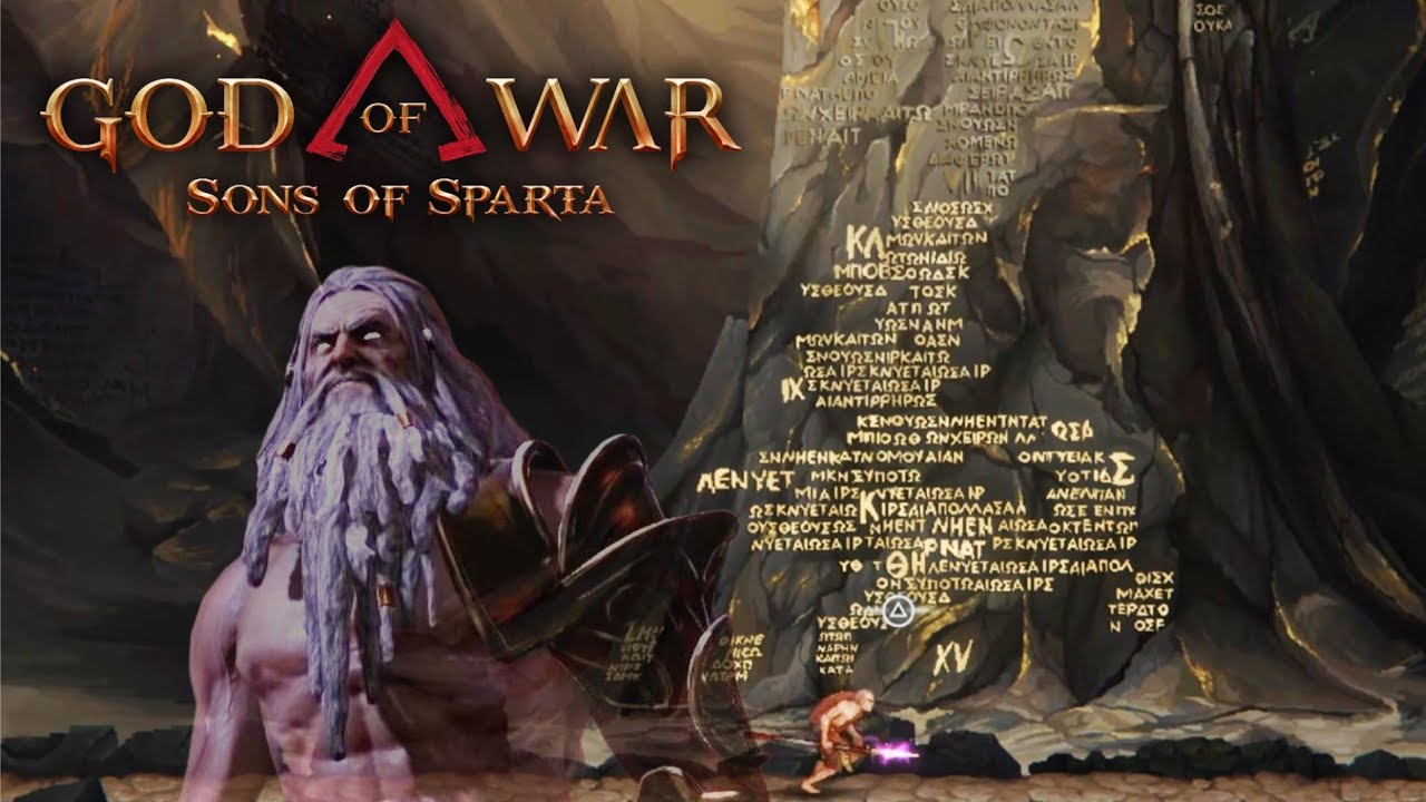 God of War Sons of Sparta - All Lexicon Entries Lore / Zeus, Ares etc ...