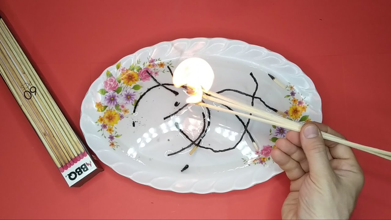 ASMR Sounds BBQ matches. I Light BBQ Matches. CARCASS OF BURNING ...