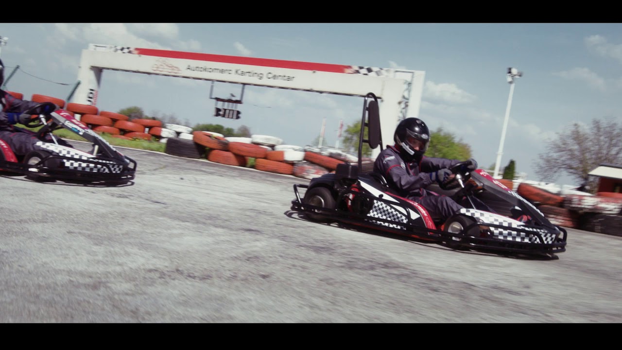 Autokomerc Karting Centar - GoPro HD 1080p - YouTube