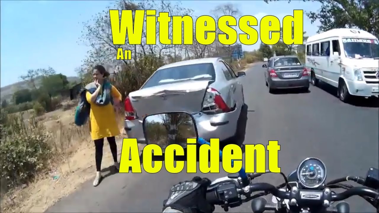 A Car Accident | Strikes Unexpectedly | Bajaj Avenger 220 street - YouTube