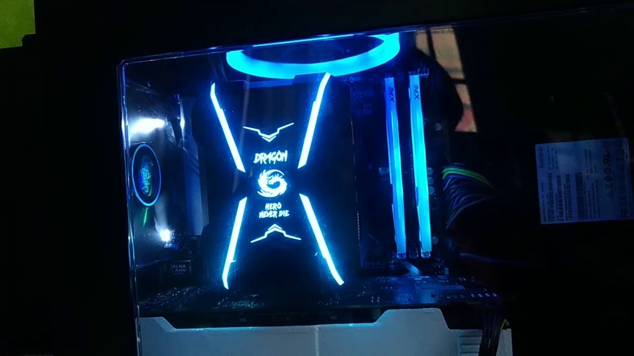 Quickshow Great Wall G400 aRGB CPU Cooler HSF (rev.1 single fan inside ...