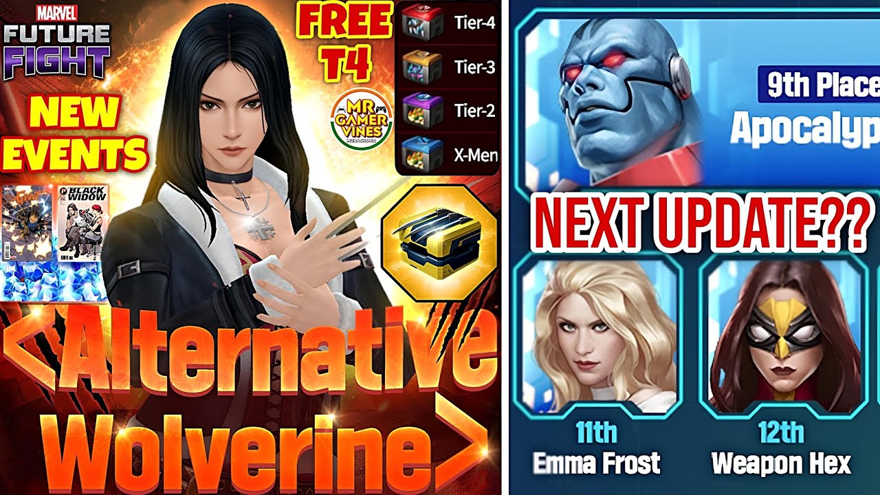 😲 NEW EVENTS FREE TIER-4 & NEXT UPDATE?? | Marvel Future Fight - YouTube