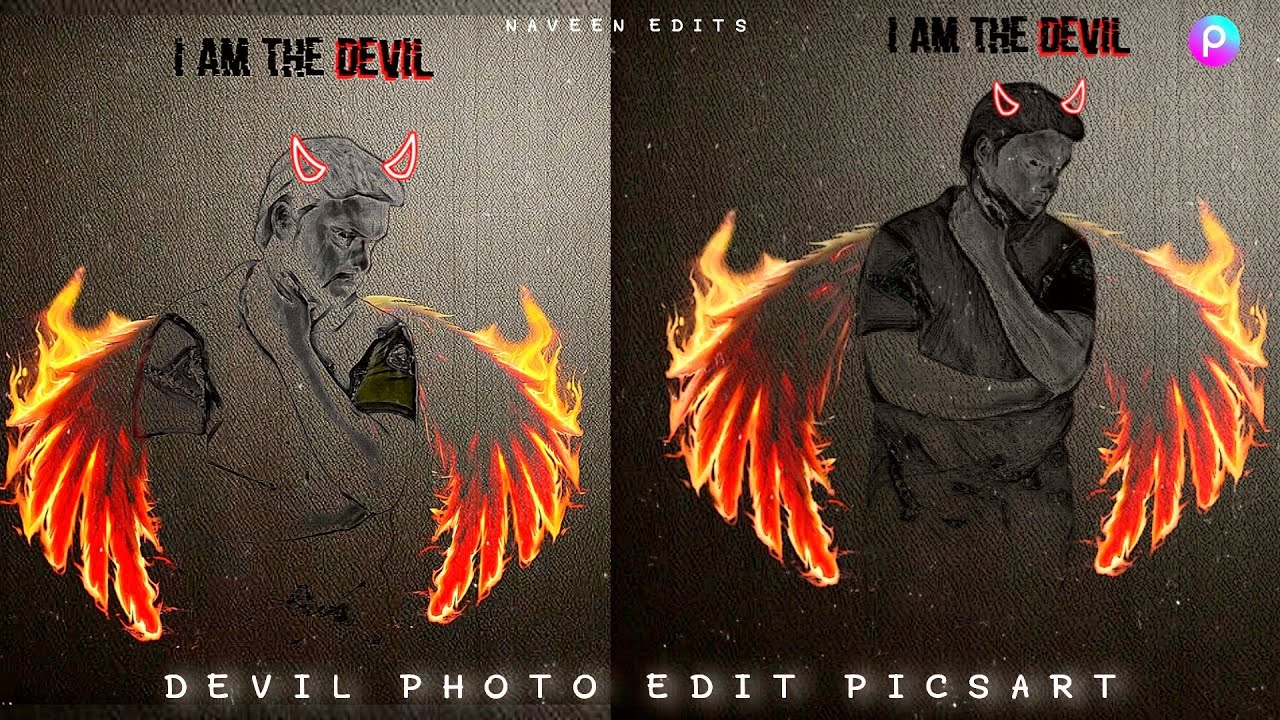 New Photo editing/Latest picsart editing/dark devil edit/naveen edits # ...