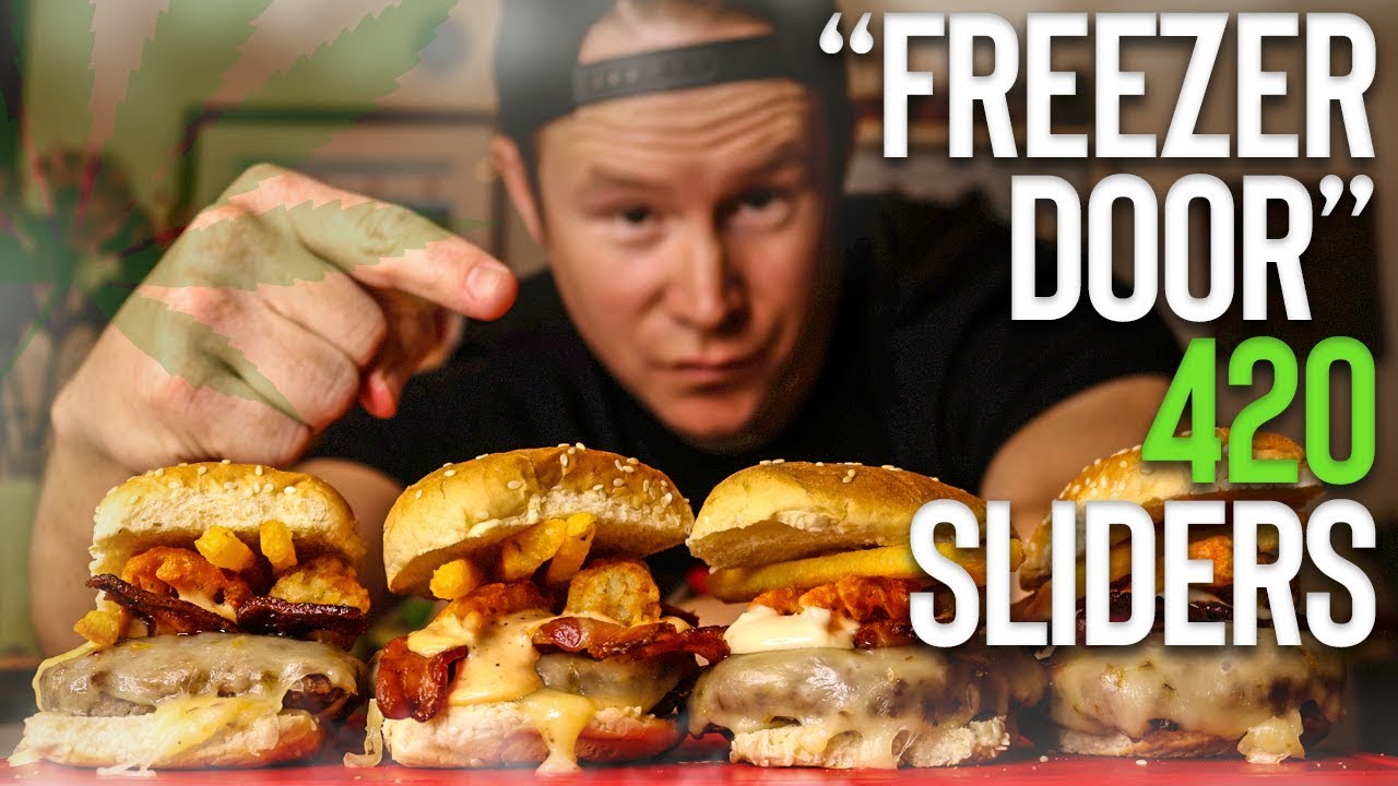 Making "Freezer Door" 420 Burgers 🍔💨 - YouTube