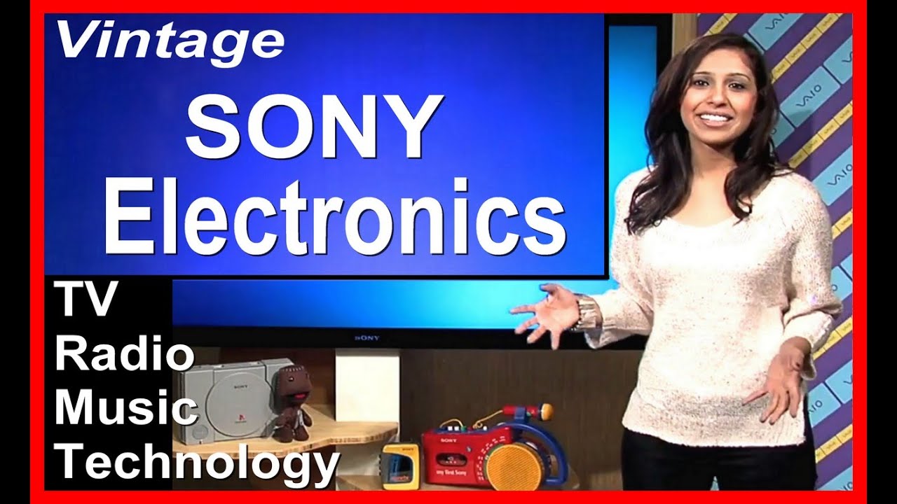 VINTAGE SONY ELECTRONICS TV Radio Music Technology 1960 1970-80 Walkman ...