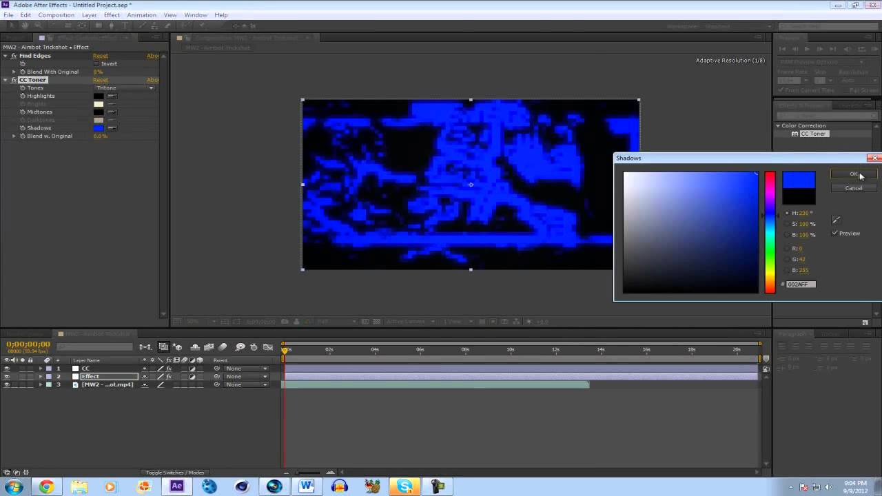 Realistic Scan Effect // After Effects Tutorial // by AExplained - YouTube