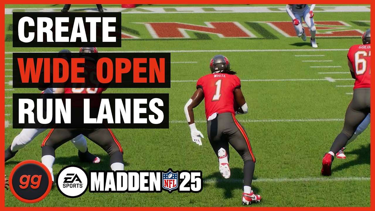 Use The BEST RUN PLAYS in Madden 25 to Pick Up EASY Rushing Yards - YouTube