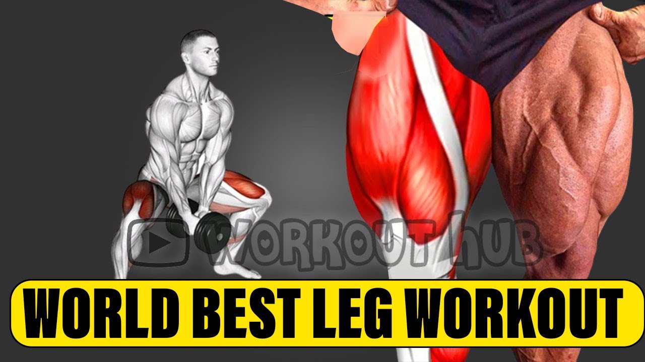 6 Quick Legs Exercises For Bigger Legs - YouTube