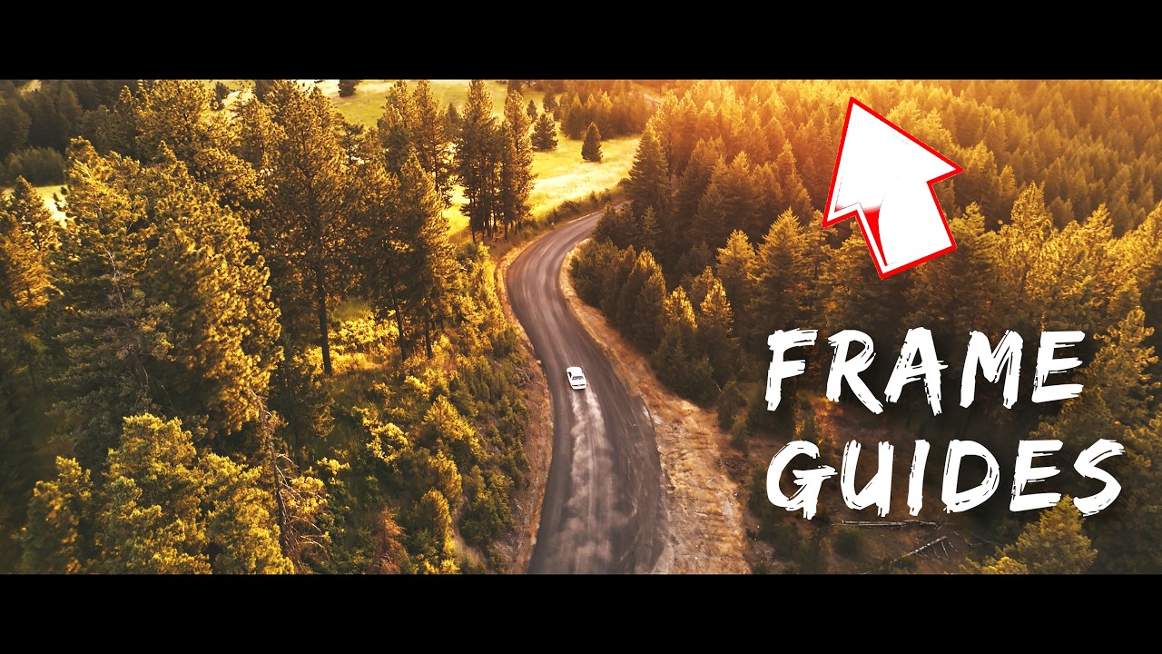 How to use FRAME GUIDES on DJI Drones | Drone Tip of the Week - YouTube