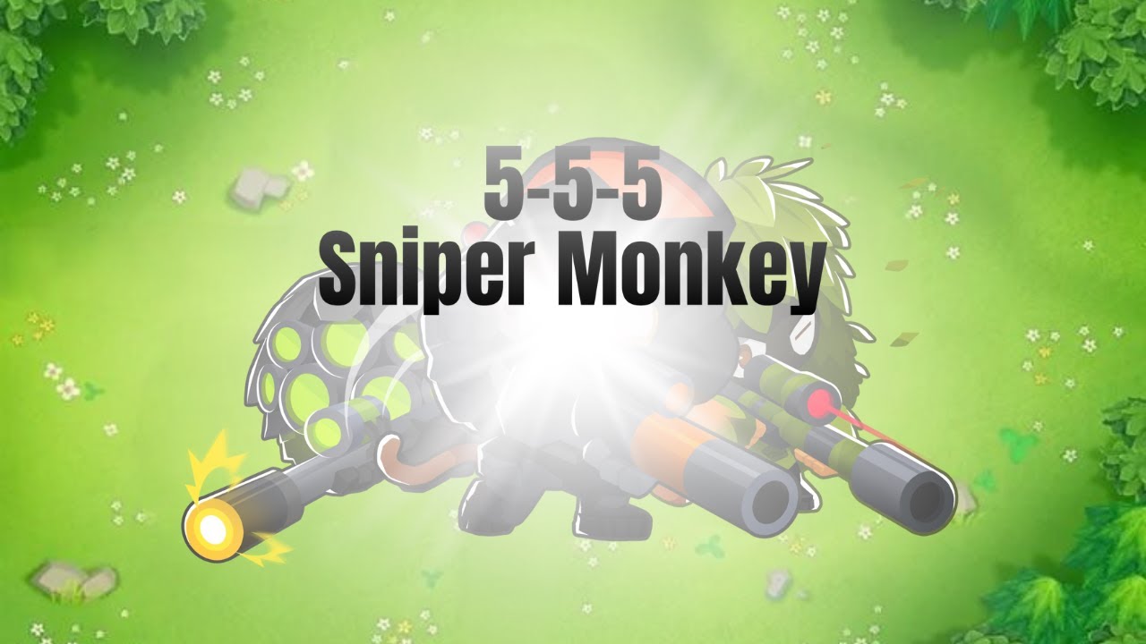 5 5 5 Sniper Monkey - YouTube