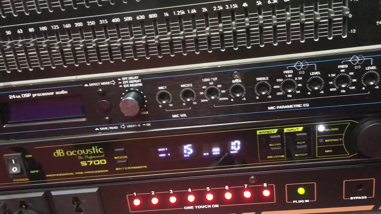 Vang db acoustic s700 - YouTube