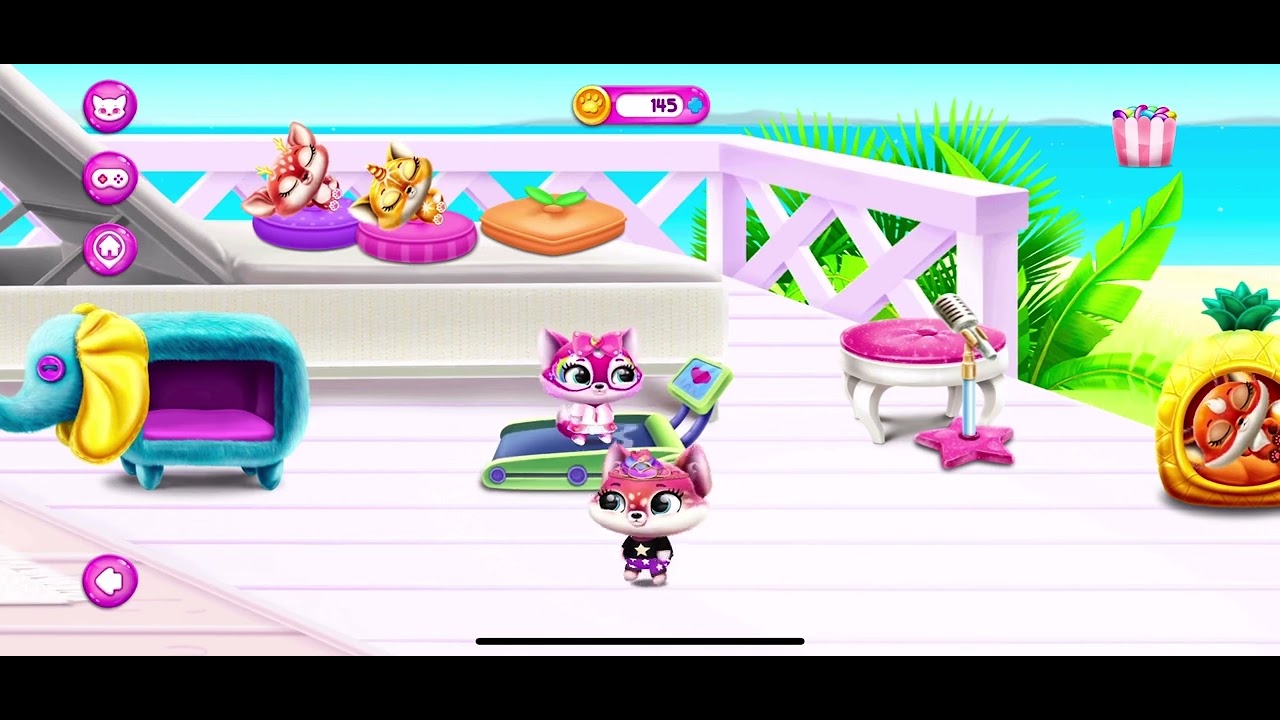 Pinky Heart Runs and Falls From a Treadmill - YouTube
