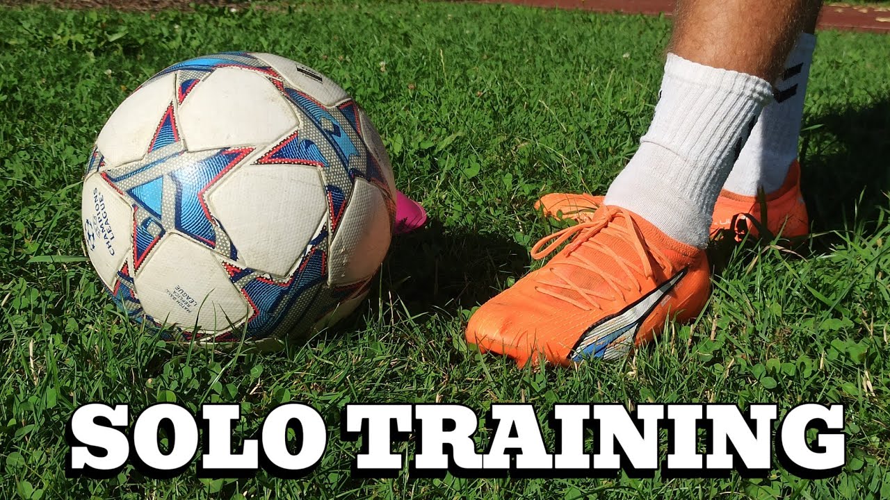 Individual Training Session for Footballers | Full Solo Session - YouTube