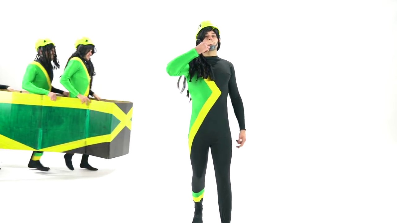 Bodysocks Cool Runnings Costume - YouTube