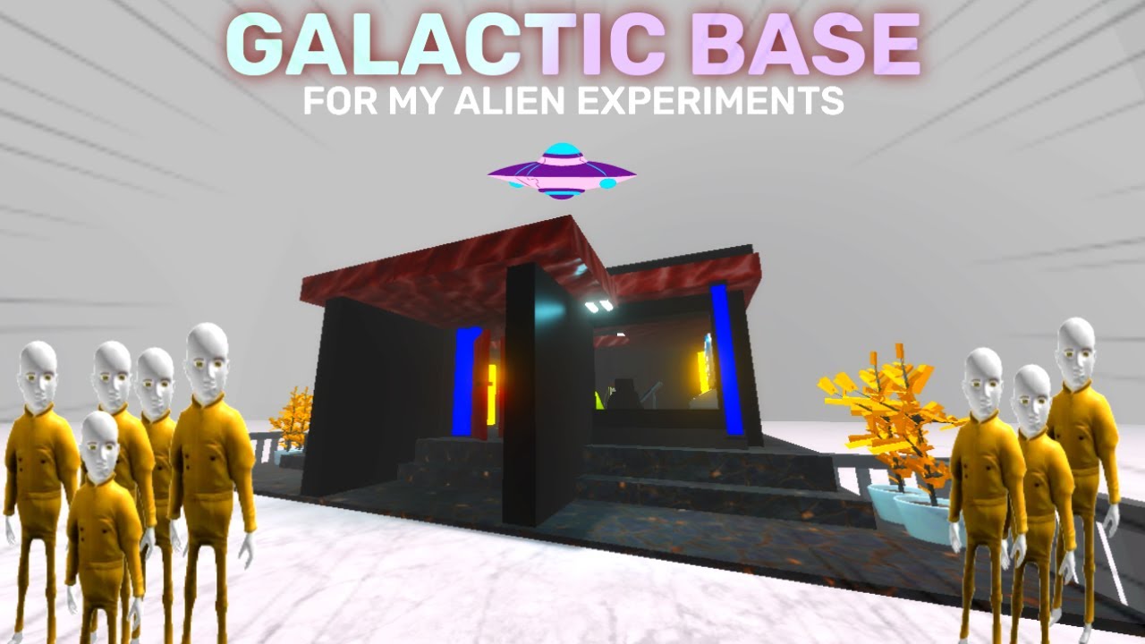 I BUILT A GALACTIC BASE FOR MY ALIENS! | Roblox SCP 3008 - YouTube