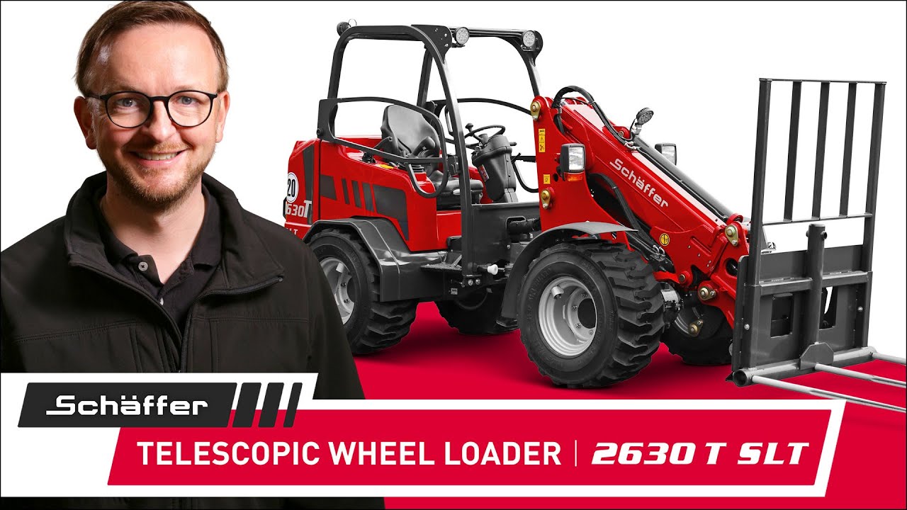 Schäffer Telescopic Wheel Loader 2630 T SLT – Walk-around EN - YouTube