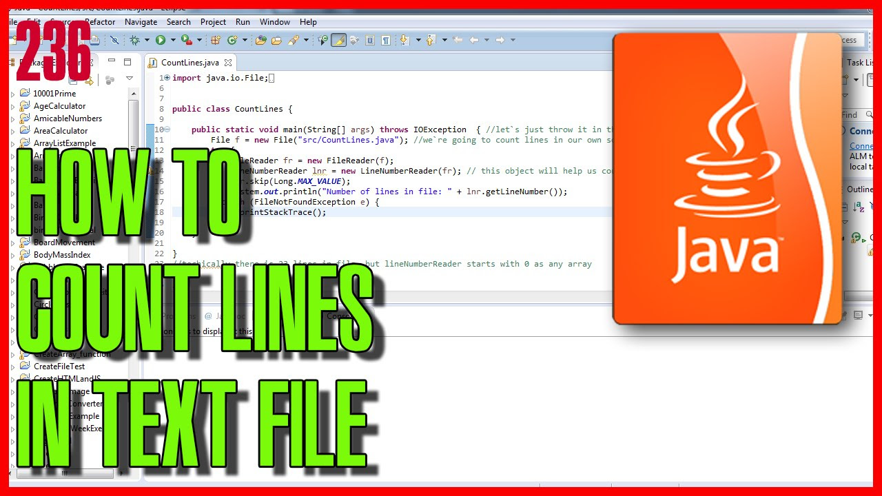 Solved Counting The Number Of Lines In A Text File 9to5Answer Solved Counting The Number Of Lines In A Text File 9to5Answer