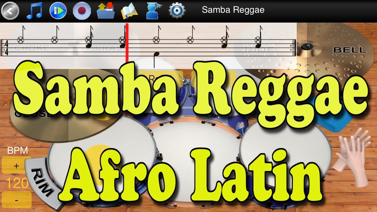 Samba Reggae - Afro Latin - Learn To Master Drums - YouTube