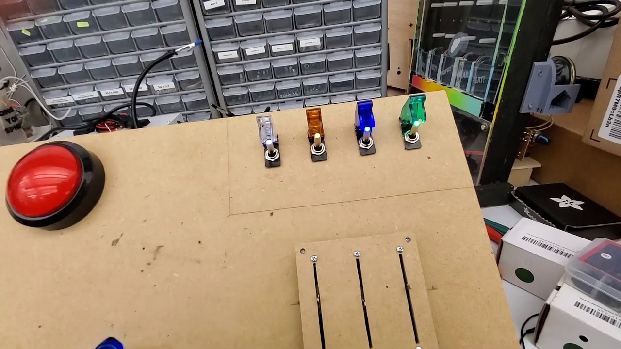 Game jam controller - Toggle switch clip - YouTube