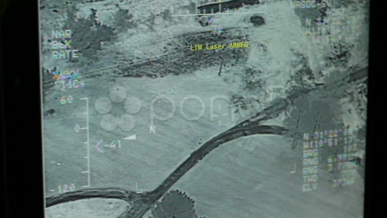 Infrared Screen Capture From Uav Drone (Hd) Co. Stock Footage - YouTube