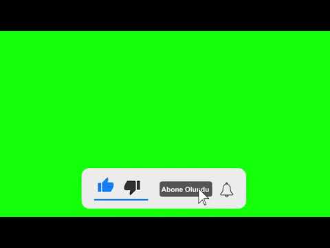 Green Screen Abone Ol Filigranı