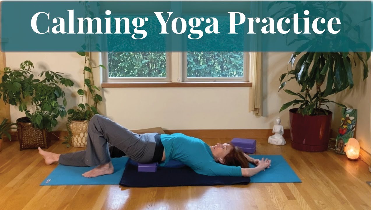 Calming (Pitta Pacifying) Yoga Practice - YouTube