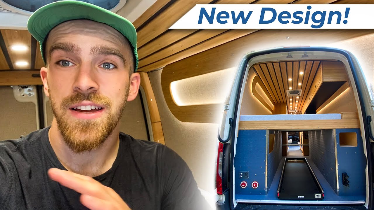 NEW VAN Tour! Custom CNC Design - YouTube
