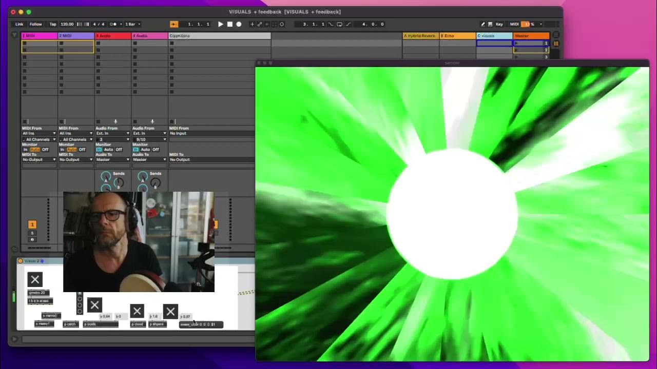 Experimentation with Feedback loops and Visual (a work in progress ...