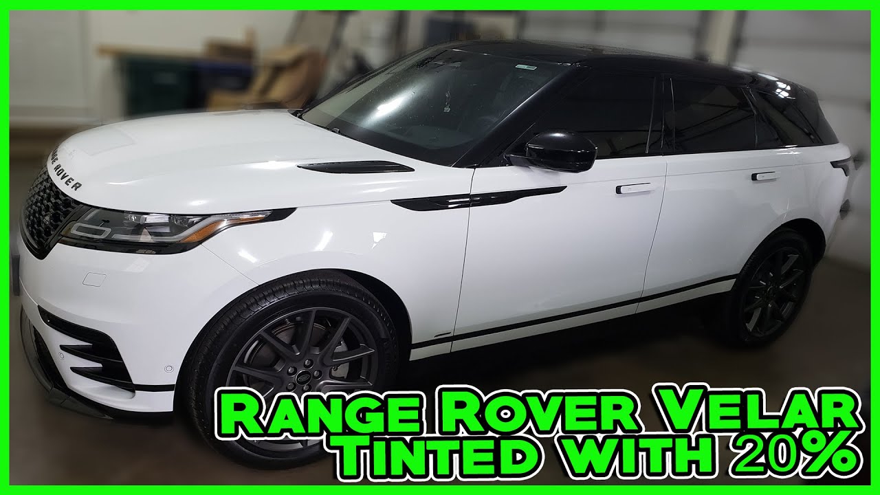 2021 Range Rover Velar Tinted with 20% Fronts #shorts - YouTube