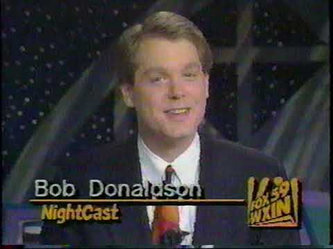 October 31, 1991 - Bob Donaldson Previews 10PM Indianapolis News - YouTube