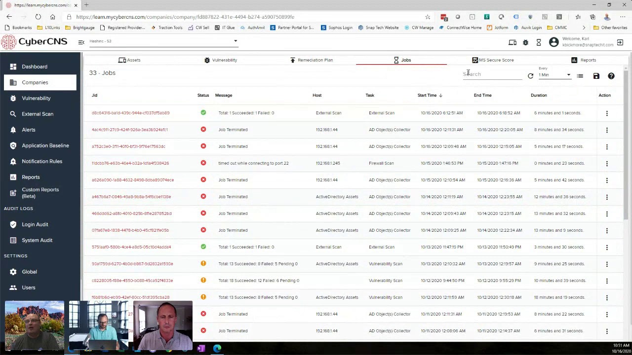 CyberCNS Demo - MSP/MSSP vulnerability management platform - YouTube