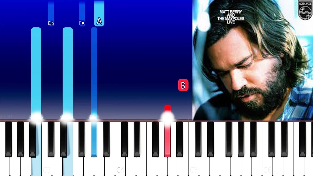 Matt Berry - Take My Hand (Piano Tutorial) - YouTube