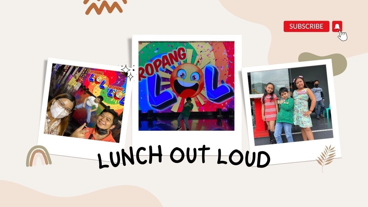 LUNCH OUT LOUD PERA USOG PART 1 l JOSH & FAMILY TV #tropanglol # ...