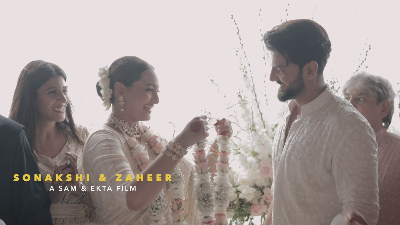 Sonakshi & Zaheer // The Wedding Film - Sam & Ekta - YouTube