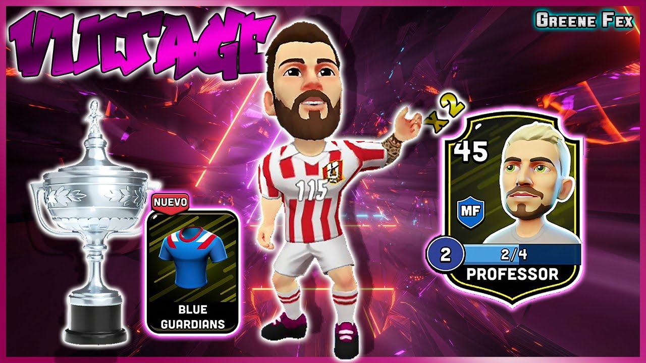2 CARDS OF PROFESSOR JORGINHO AT THE VINTAGE CUP🏆 | Mini Football ...