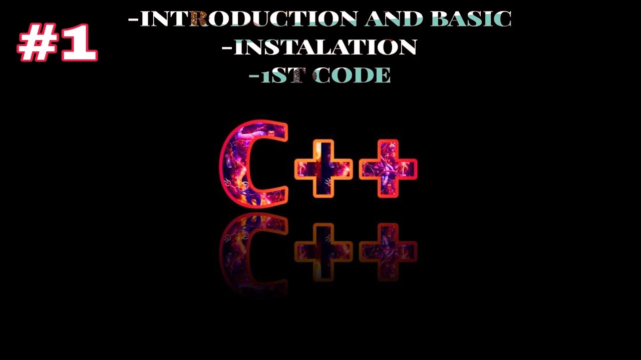 INTRODUCTION C++ / INSTALLATION MS-VS / 1st BASIC CODE (#1) - YouTube