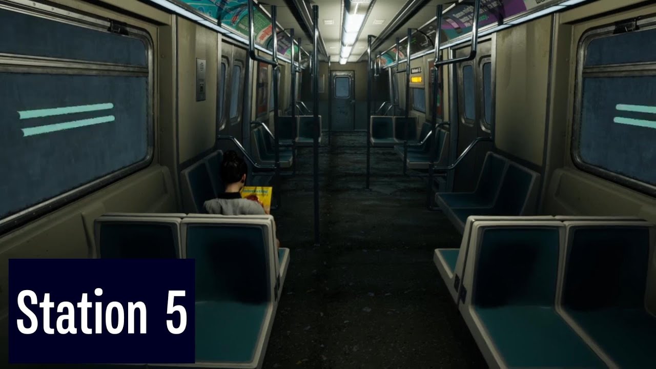 【Station5】8番出口風脱出ゲーム！違和感を感じたら電車を降りろっ！ - YouTube