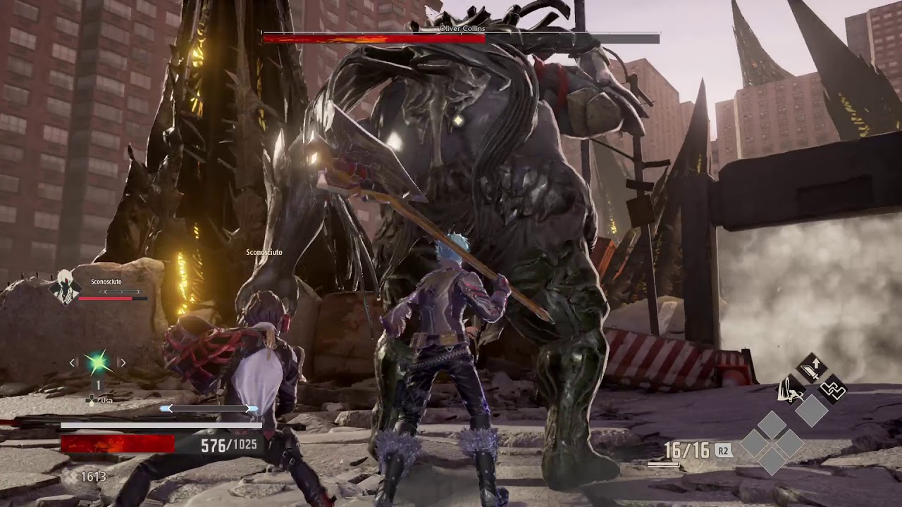 CODE VEIN - OLIVER COLLINS - YouTube