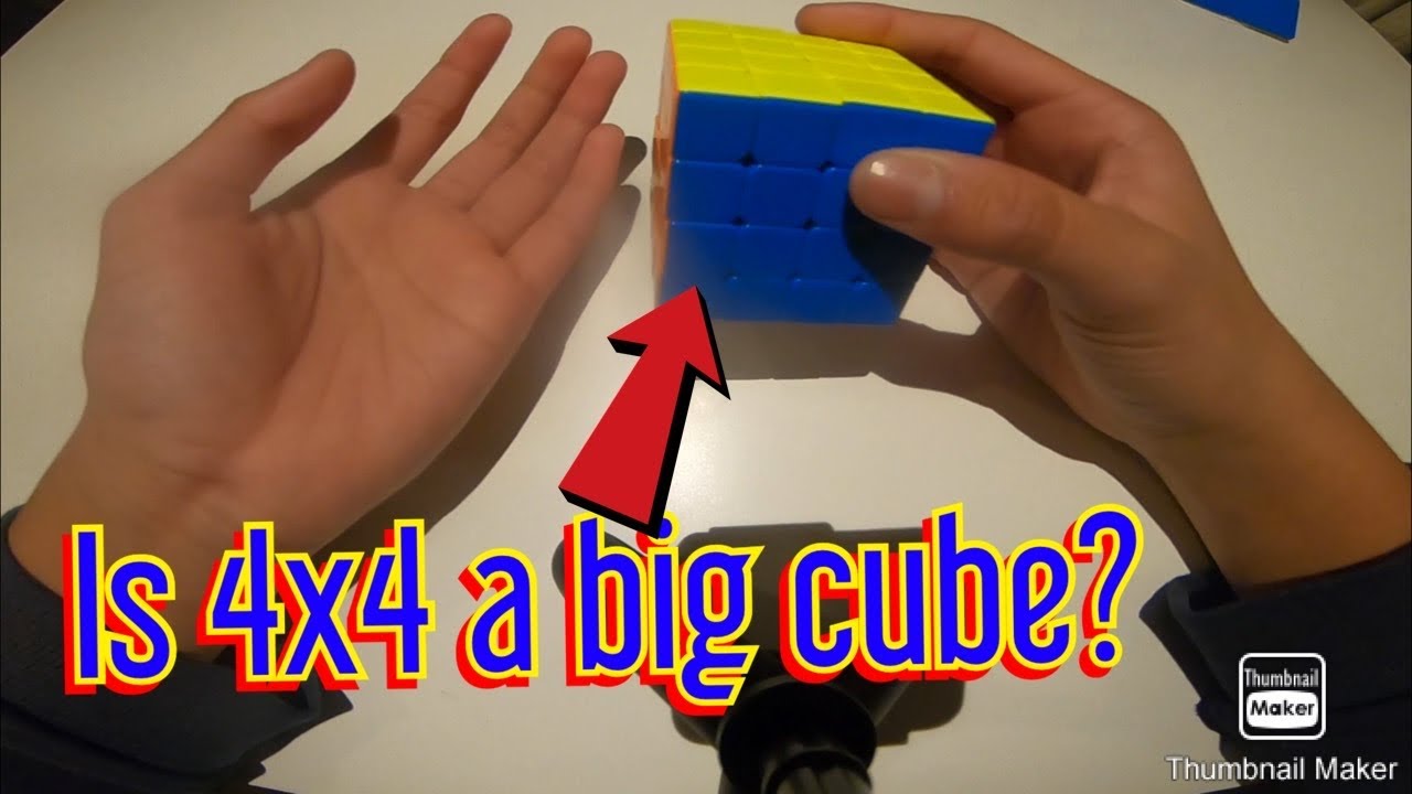 Is 4x4 a big cube? - YouTube