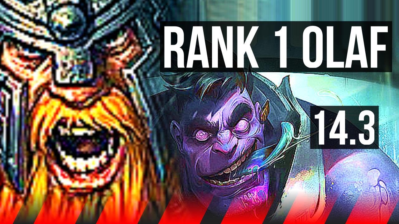 OLAF vs MUNDO (TOP) | Rank 1 Olaf, Rank 3, 4/2/7, 300+ games | EUW ...