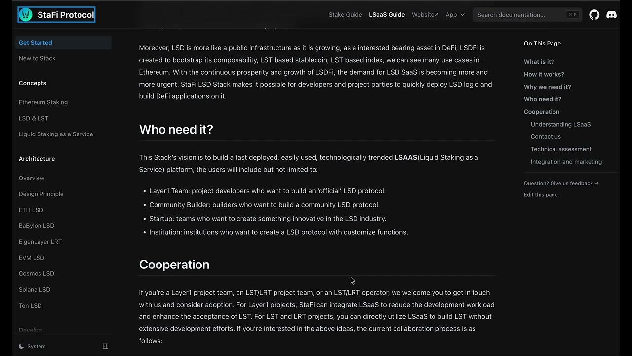 StaFi LSD Stack is a LSD stack, developed and maintained by 61 LAB - YouTube