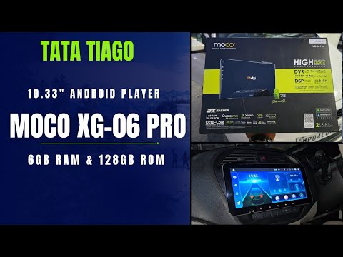 MOCO XG-06 PRO ANDROID 10.33" | 6+128 GB | 4 G SIM SLOT | OCTACORE PROCESSOR | DSP DVR | 5G ...